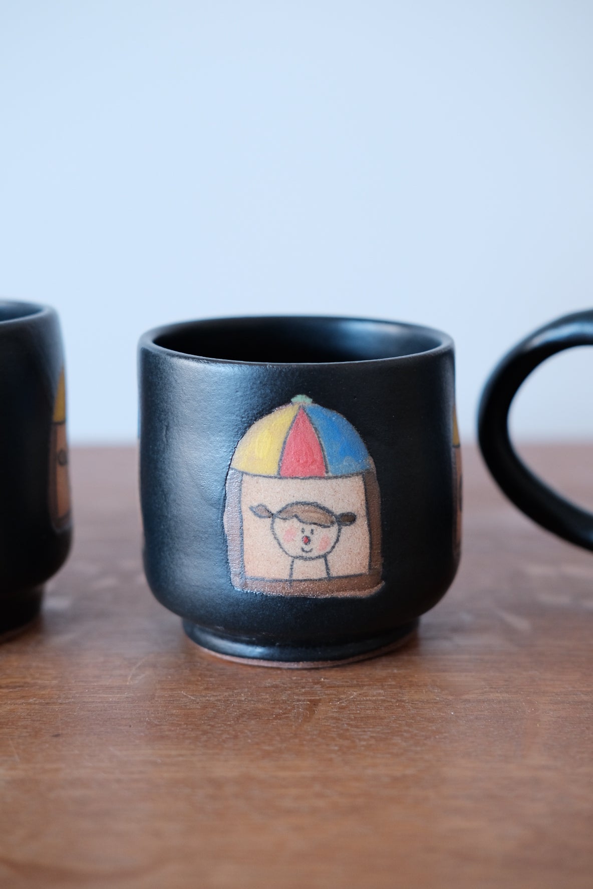 Cosael window cup black – Yochi Cups