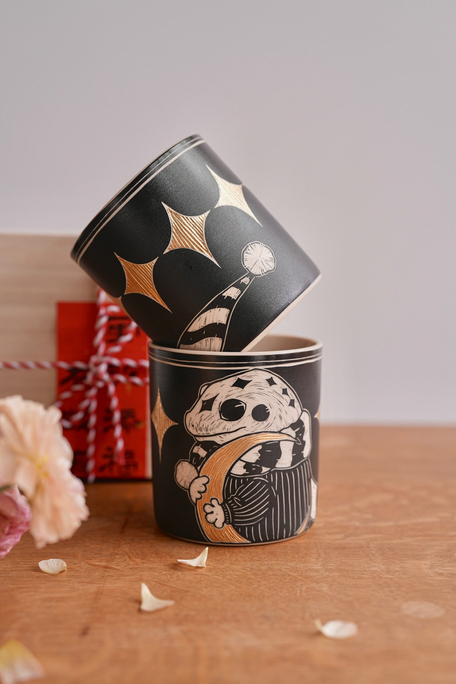 BAIYA Studio Handmade Gold Plating Snake Cup – Yochi Cups