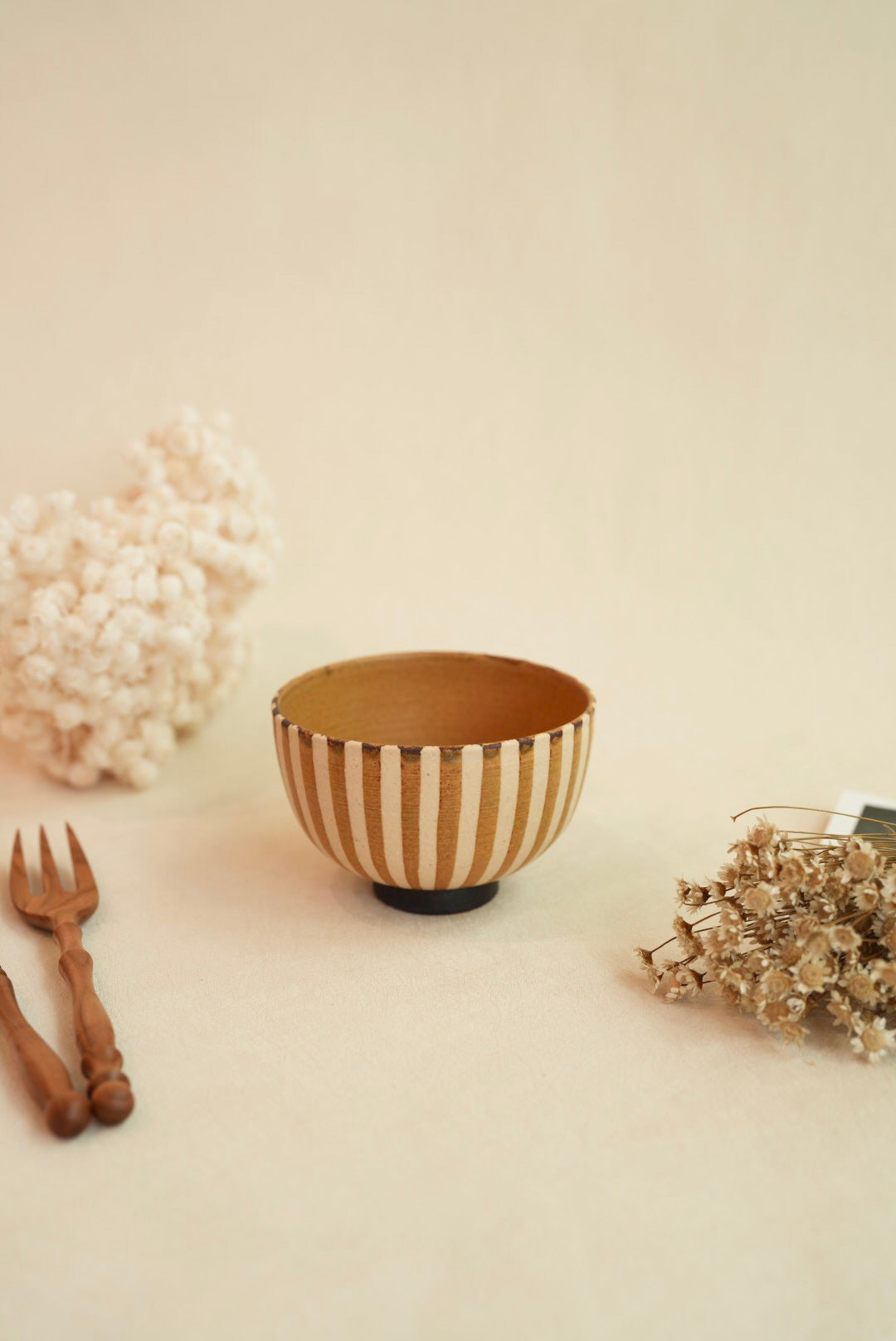 Chiho Yoshida 穗屋工房- Rice Bowl - Strips CY06 – Yochi Cups