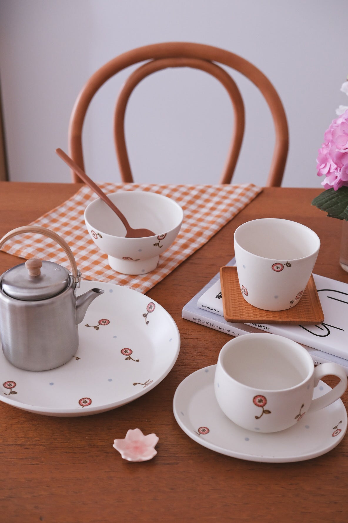Tobe-ware Rose Collection – Yochi Cups