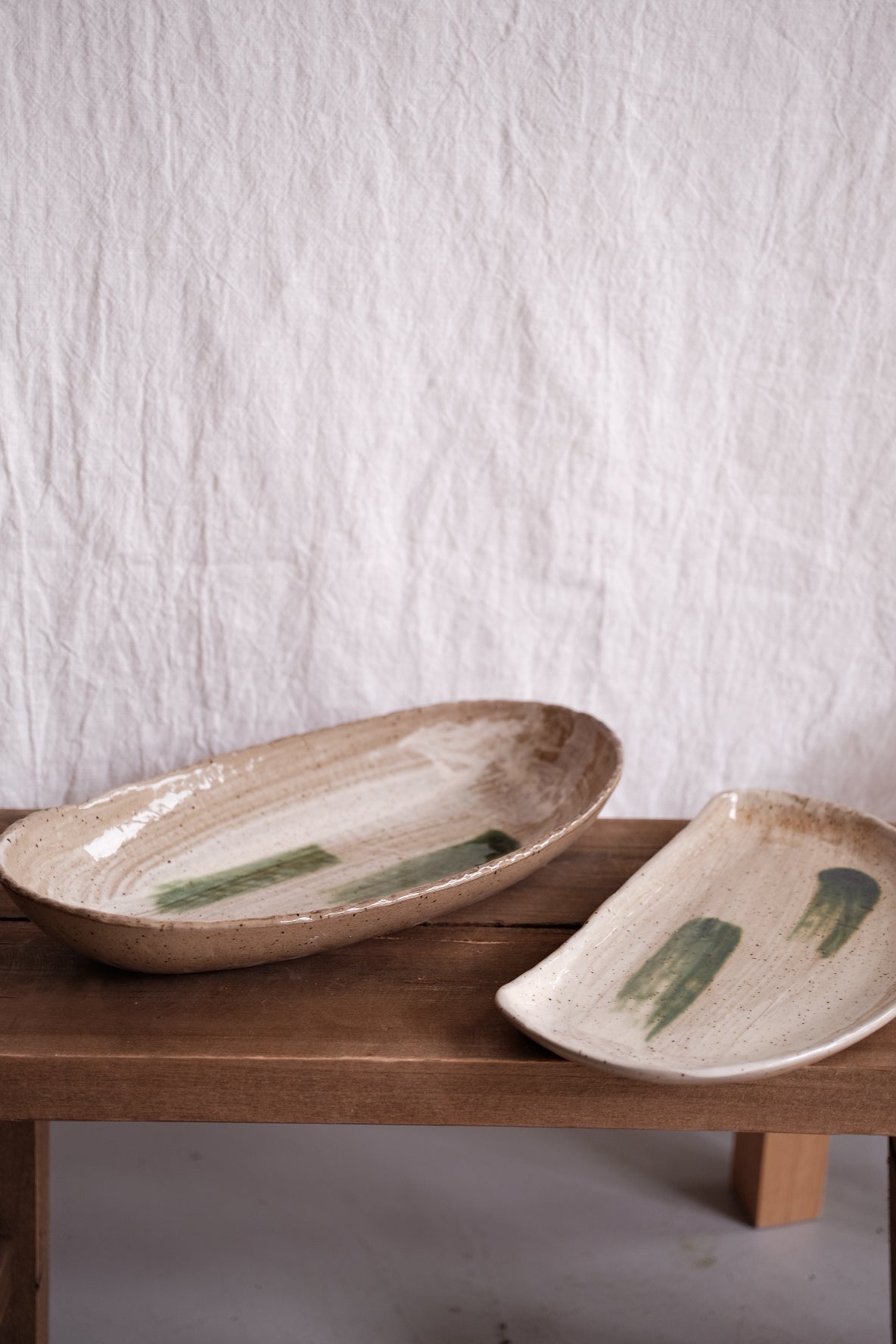 Minoware Half Moon Plate – Yochi Cups