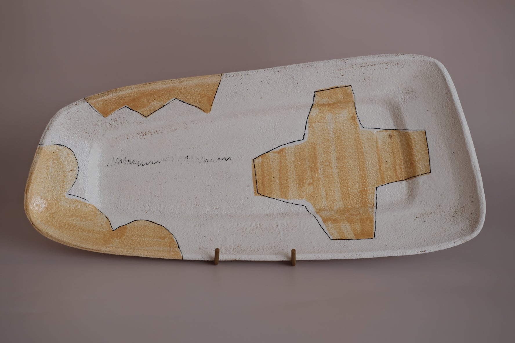 Hapun Pottery colorful series deformed plate – Yochi Cups