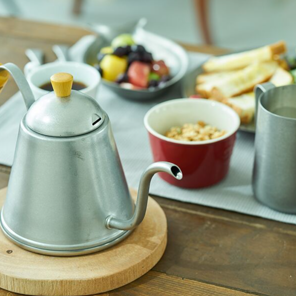 Japan Vintage Stainless Box Drip Kettle – Yochi Cups